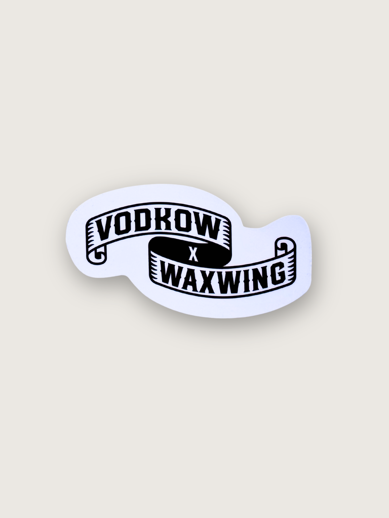 Vodkow Products | Vodkow x Waxwing Sticker